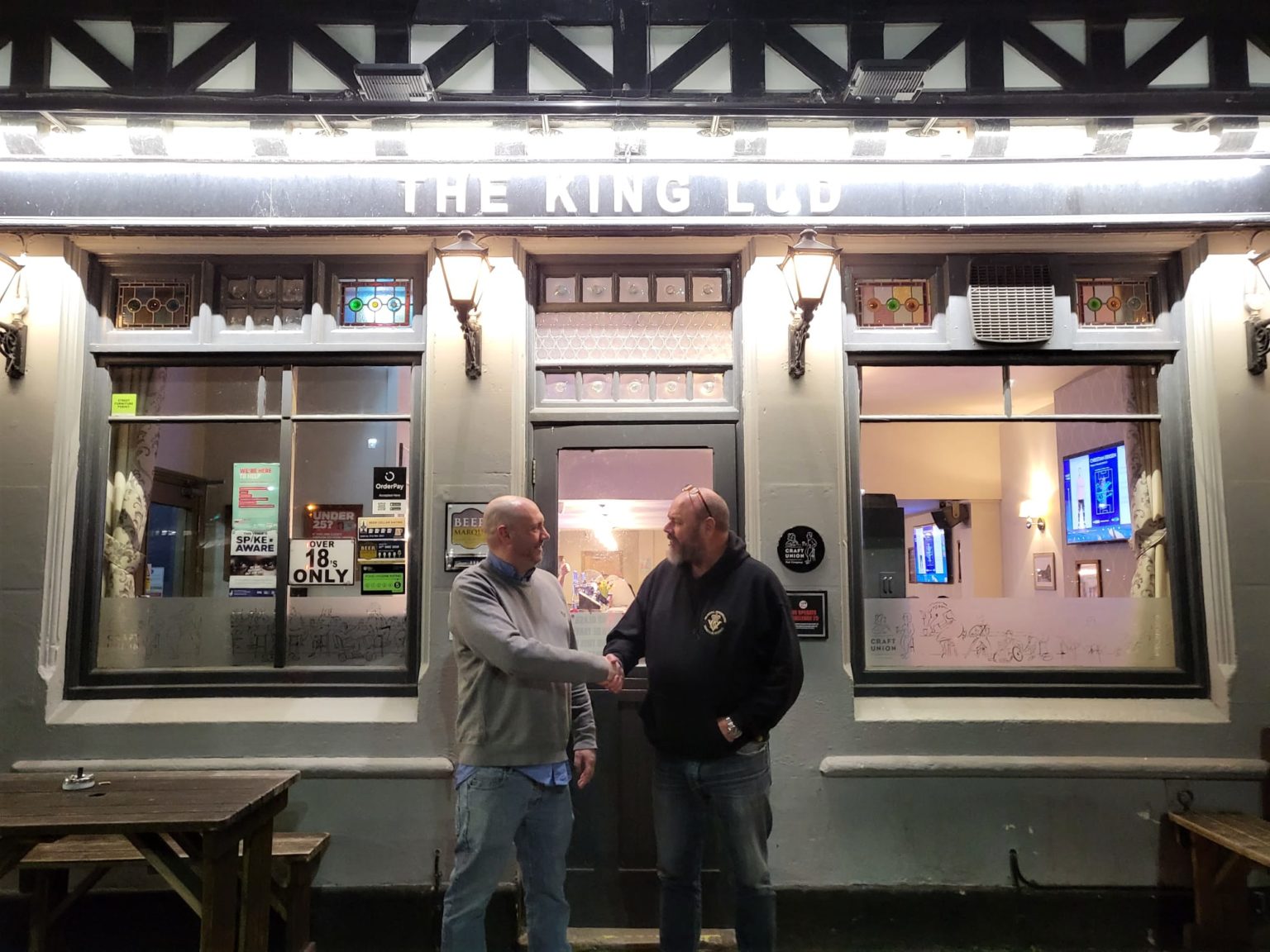 The King Lud, Isle of Wight, ‘sleep rough’ to raise money for local ...