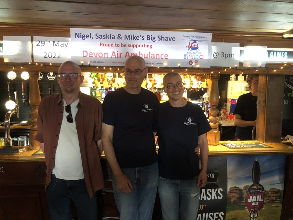 The Bowling Green, Exeter raises around £5000 for Devon Air Ambulance ...