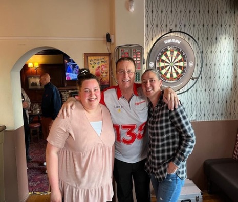 The Flintknappers, Brandon held a knockout darts tournament with ...