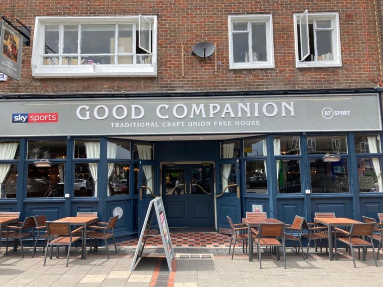 The curtain rises for The Good Companion as the pub opens once again ...
