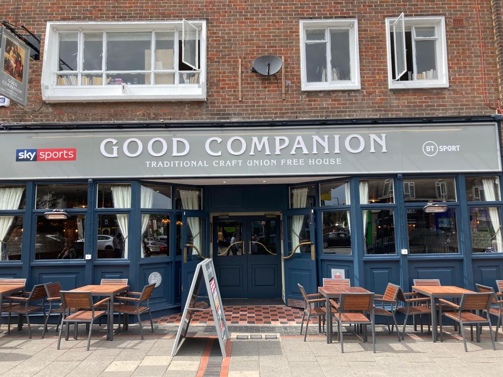 The curtain rises for The Good Companion as the pub opens once again ...