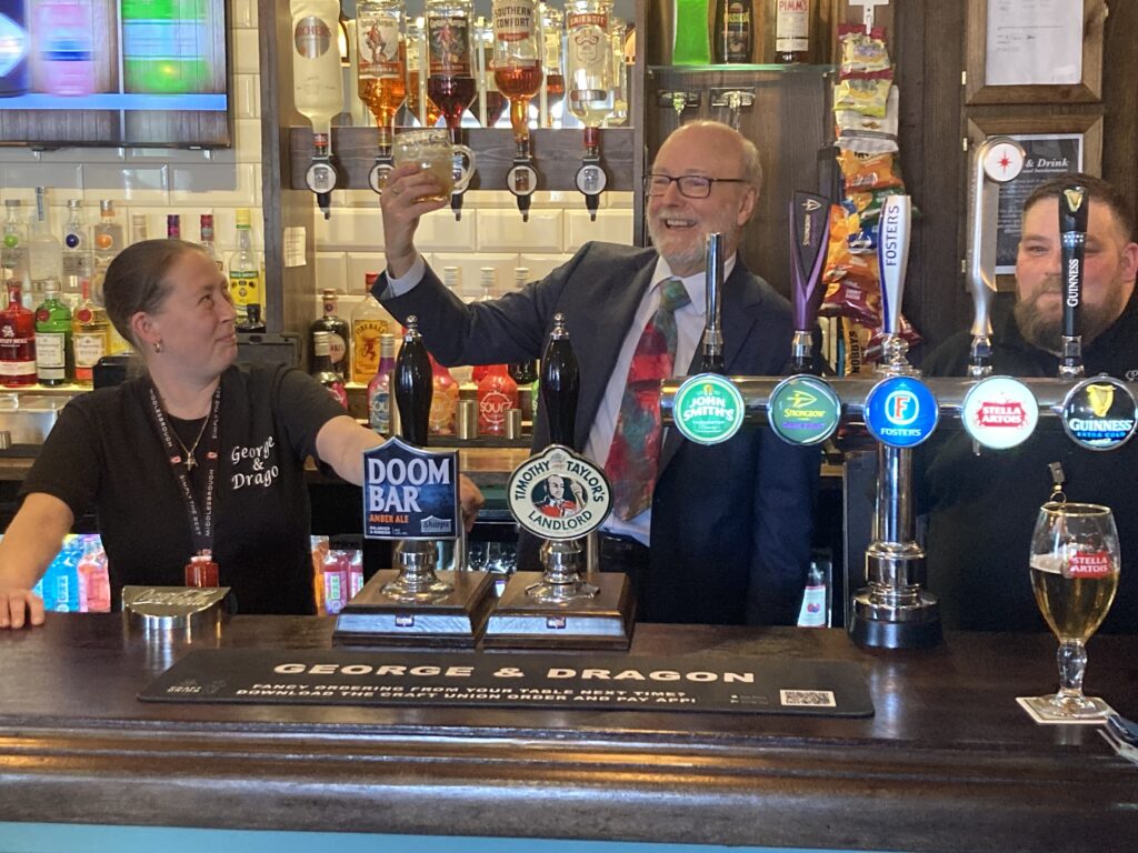 Norton Pub welcomes Alex Cunningham MP to celebrate impressive ...