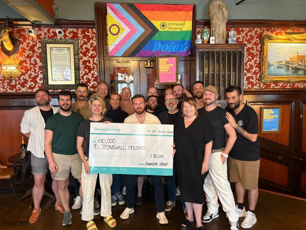 Stonegate Group raise £80,000 for LGBTQ+ homelessness charity Stonewall ...